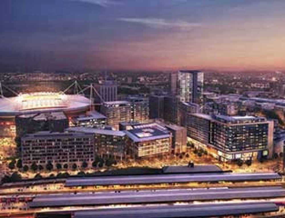 Aerial View of MasterPlan – Cardiff Central Square